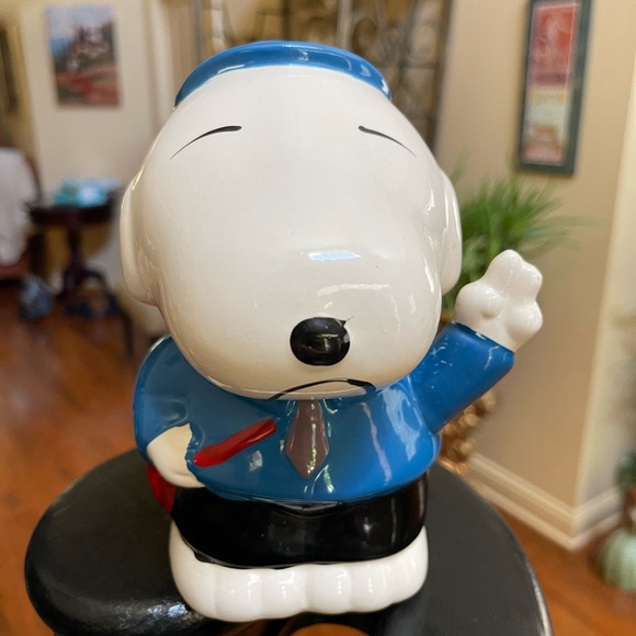 Peanuts | Accents | Snoopy Peanuts Collectible Ceramic Postman Scout ...